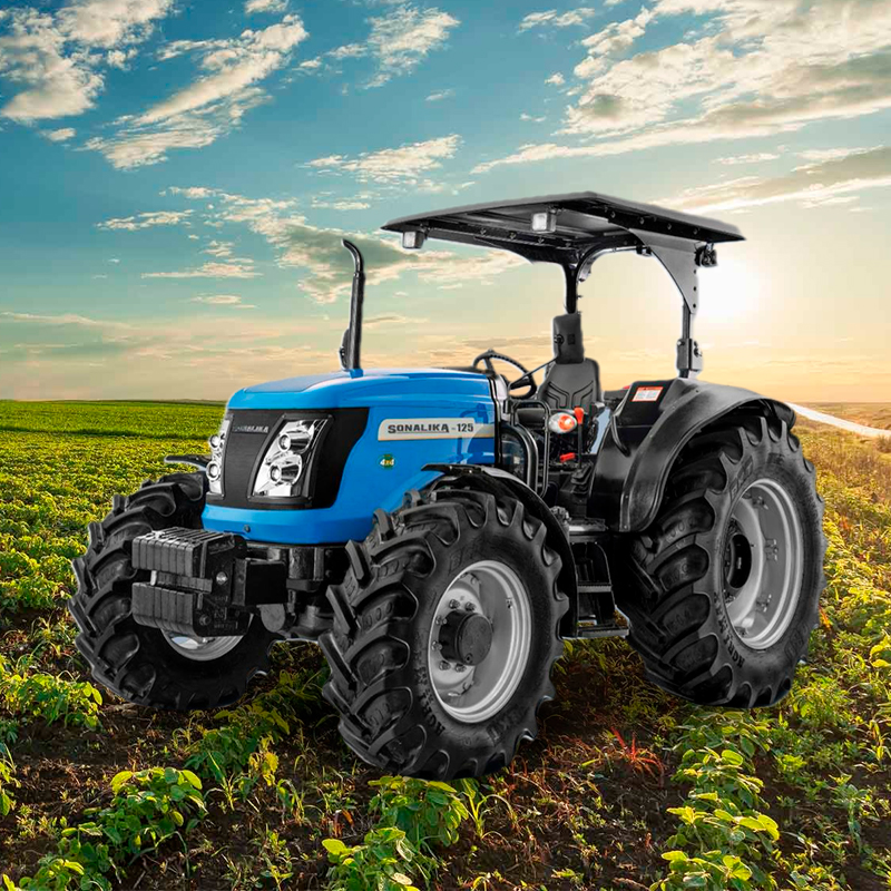 Venta Tractor Agrícola SONALIKA 125RX-4WD. Precio en Perú